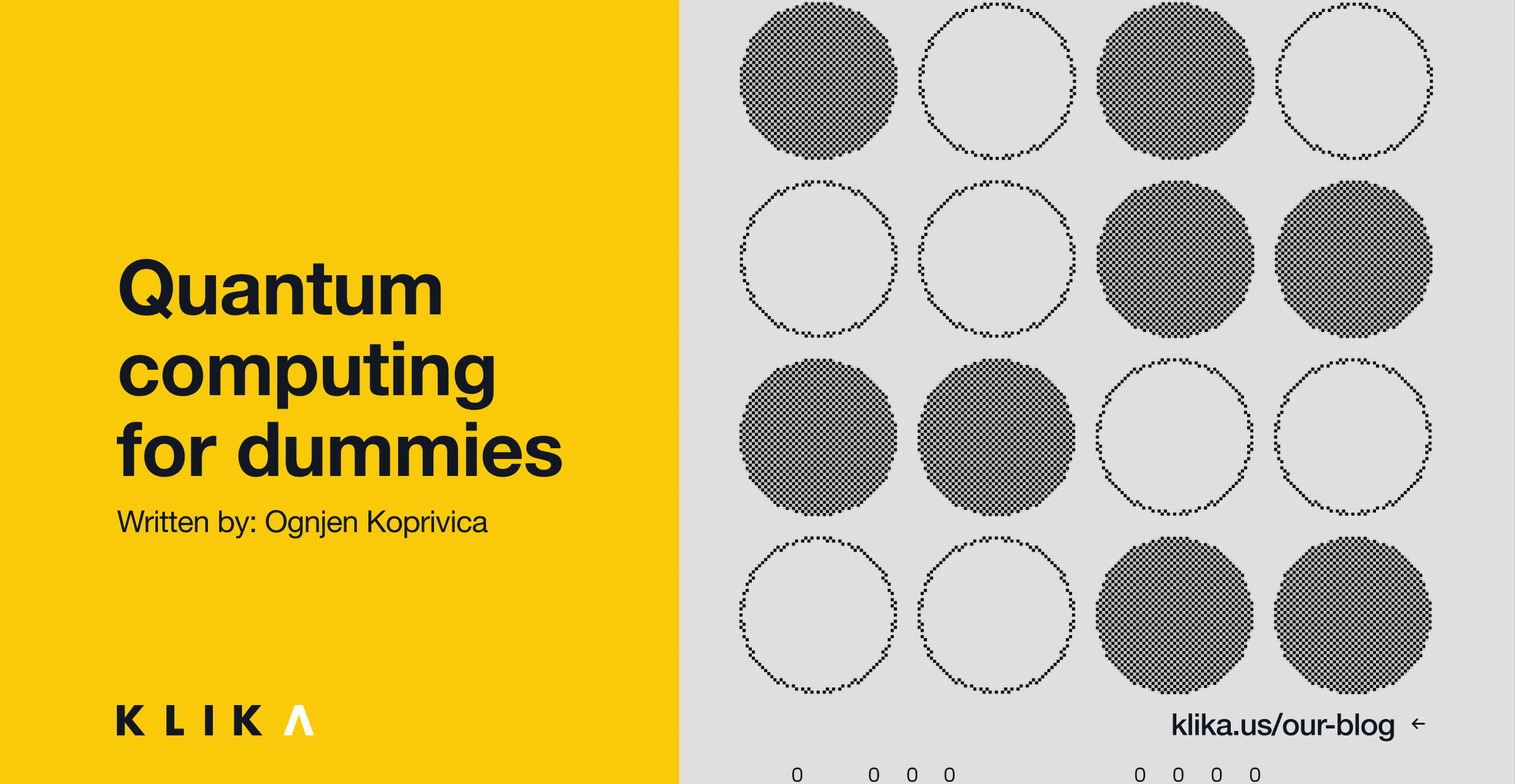 Quantum Computing for Dummies